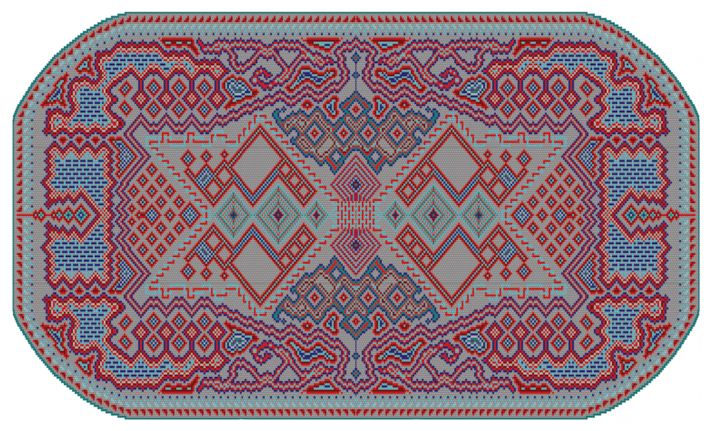 Pixelated: How Shaheer Zazai Digitalized Afghan Carpets - Ajam Media ...